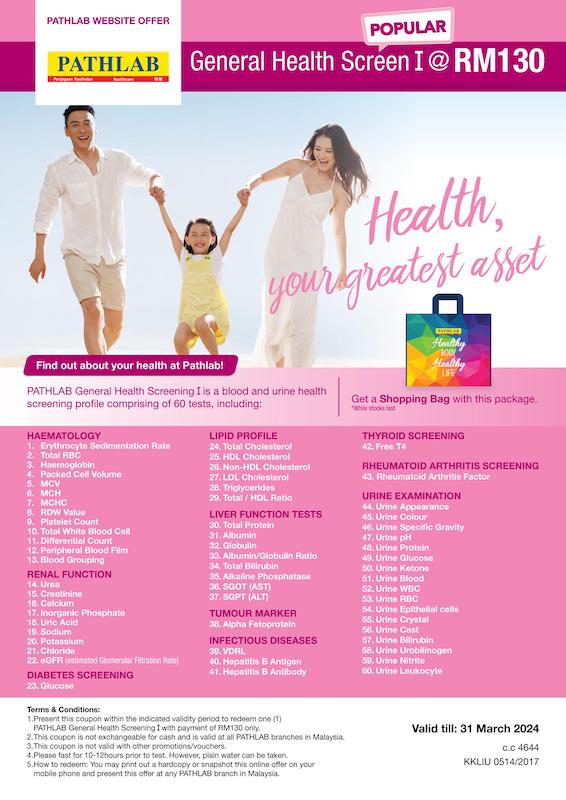 Visit Pathlab branches for attractive offers.