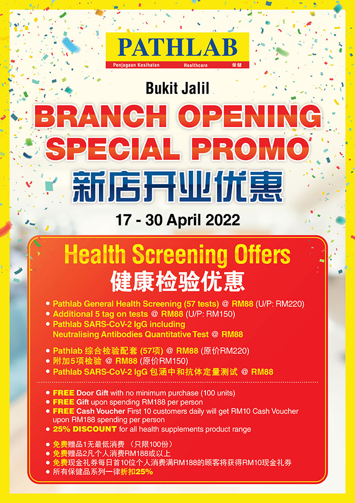 New Branch Opening Special Promotion